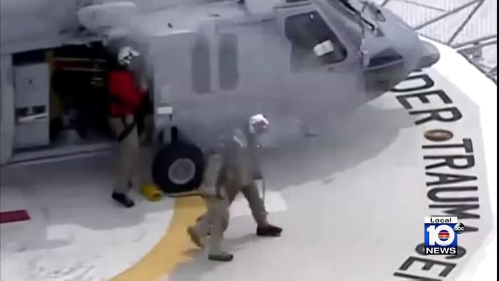 US Navy rescues aviator who ejected from plane off Key West