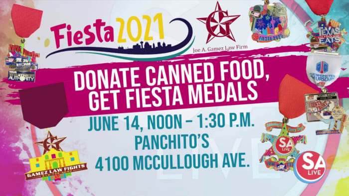 Score all 5 KSAT Fiesta medals when you donate canned food | SA Live ...