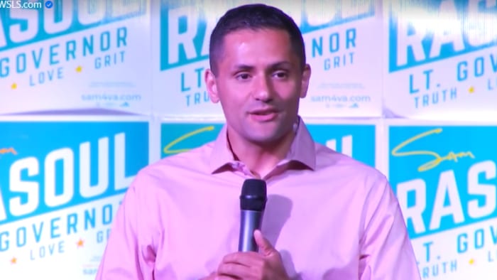 WATCH: Sam Rasoul delivers speech to supporters in Roanoke