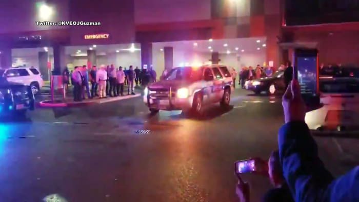 Suspect arrested in fatal shooting of Texas police officer