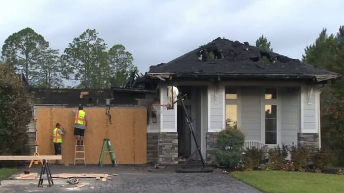 Lithium batteries in golf cart spark fire that destroys E-Town home ...
