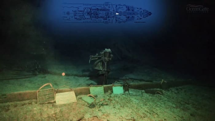 OceanGate footage shows previous expedition to Titanic wreckage