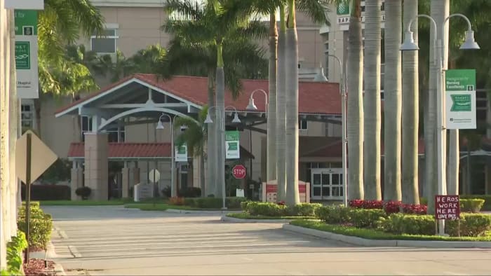 Homestead Hospital’s ICU at capacity with mostly coronavirus patients