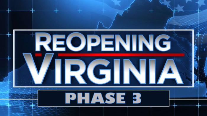 Phase Three set to begin in Virginia on July 1