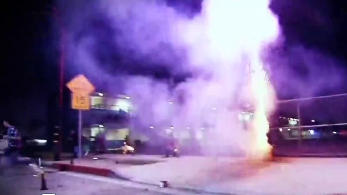 Dry conditions may make fireworks all the more dangerous this year ...