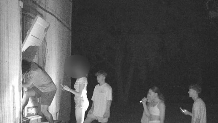 Cameras capture teens trespassing at historic Fulshear cemetery prone ...