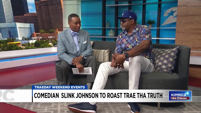 Comedian Slink Johnson visits KPRC 2 ahead of Trae Tha Truth’s comedy ...