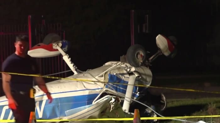 1 dead after small plane crashes in northwest Harris County, strikes ...