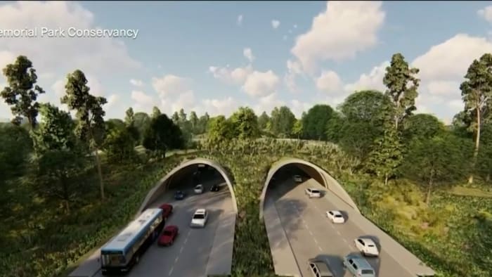 Memorial Park land bridge project to bring new views to Houston