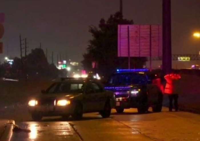 Eastex Freeway back open after man dies in crash, police say