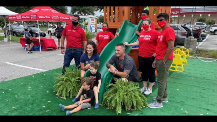 4-year-old cancer patient surprised with play set