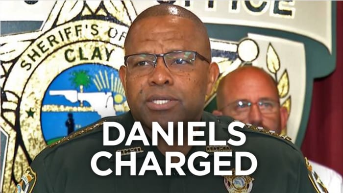 Clay sheriff charged on three felonies and misdemeanor Clay sheriff charged on three felonies and misdemeanor