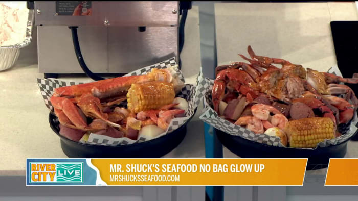 Mr. Shuck’s Seafood no bag glow up