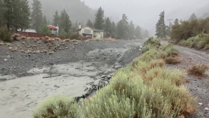 'That Is Crazy': Locals Watch as Mudflow Surges Through California ...
