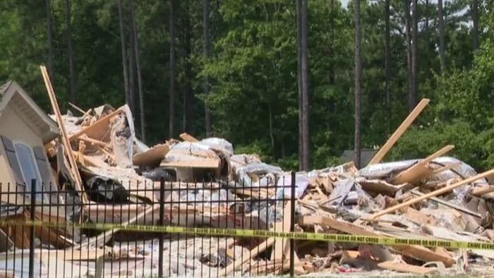 One dead after home explodes in North Carolina