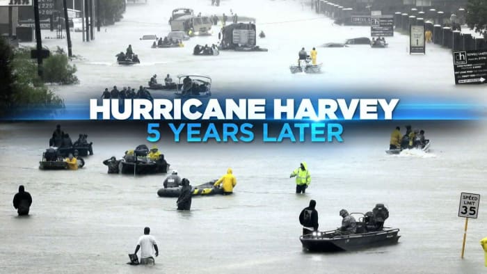 Hurricane Harvey 5 years later: How did a warmer world affect the storm?