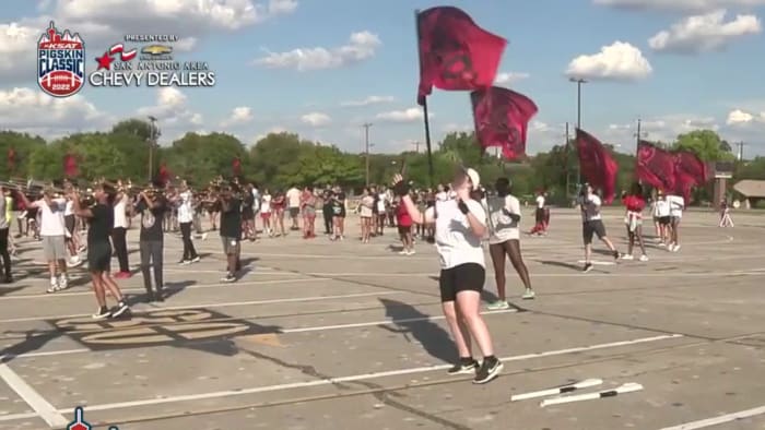 San Antonio-area bands prepare for halftime shows in KSAT Pigskin Classic