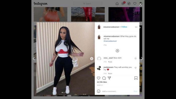 Social media star ‘Miss Mercedes Morr’ is dead in apparent murder ...