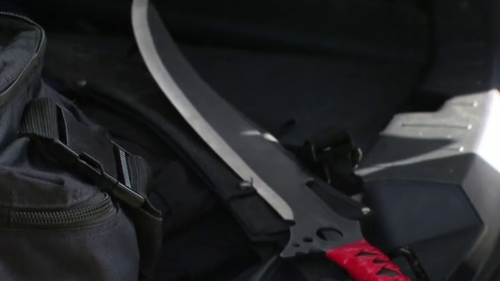 Man stabbed with sword on Detroit's east side