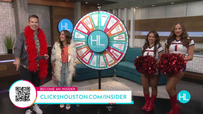 Houston Life Prize Wheel: see what Julie from Houston just won!