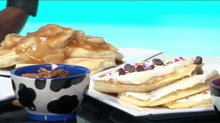 Celebrating National Pancake Day with local favorite Cool Moose Café