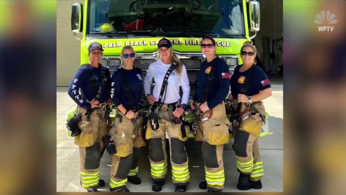 All-female fire crew in Florida shows increasing diversity in emergency ...