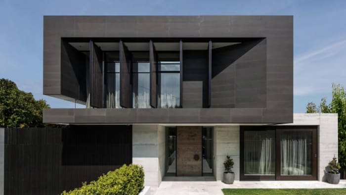 With colored window frames trending, here’s how to achieve the look