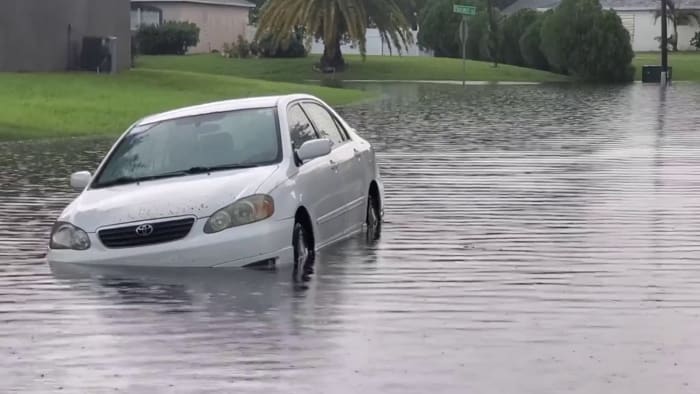 Videos show flooding in Brevard County