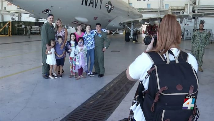 Patrol squadron returns home to Jacksonville after 6 month deployment