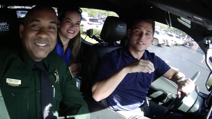 Trooper Steve On Patrol discusses Hispanic heritage with Ezzy Castro