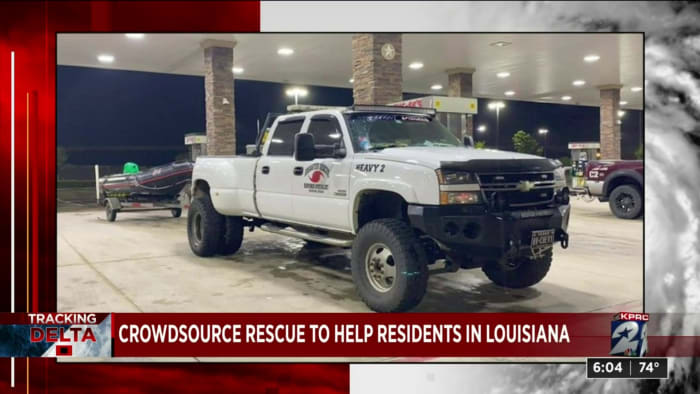 Crowdsource rescue to help residents in Louisiana