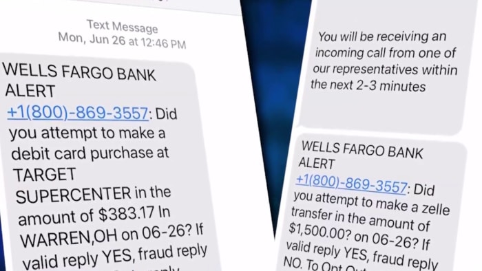 Look out: Wells Fargo bank imposters using text messages, spoofed ...
