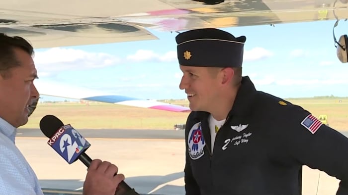 USAF Thunderbirds Commander enjoying homecoming for this weekend’s ...