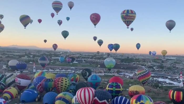 Going inside the Albuquerque balloon festival