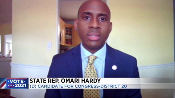State Rep. Omari Hardy’s position on Israel separates him in crowded race