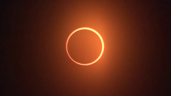 WATCH: ‘Ring of fire’ annular solar eclipse moves across South Central ...
