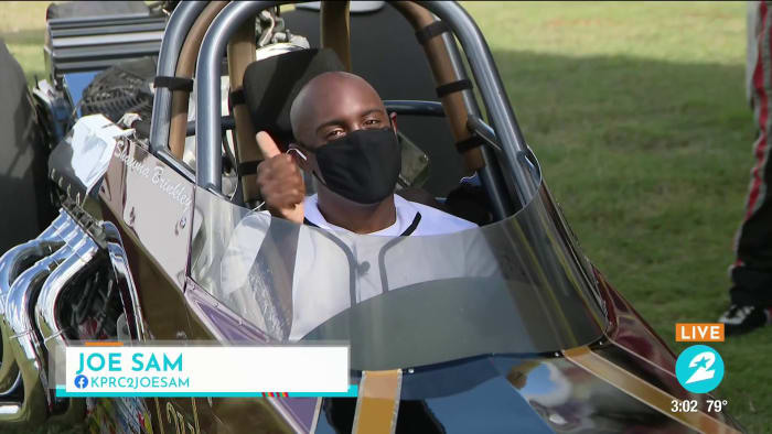 Twenty-one-year-old Houston female drag racer takes on National Hot Rod ...