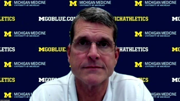 Michigan football injury update: Jim Harbaugh expects Daxton Hill ...