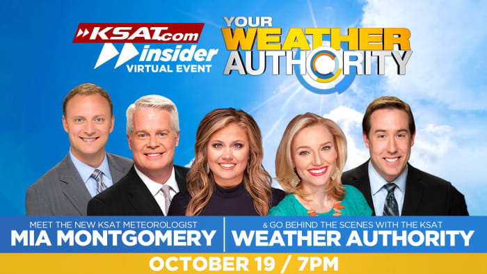 Insider virtual event: The science behind your local forecast with KSAT ...
