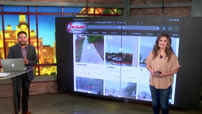 KSAT News Now: Weather update with pics, video of storm damage; cold ...