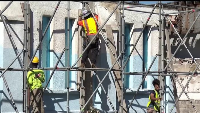 Restoration begins for historic, damaged Parramore church