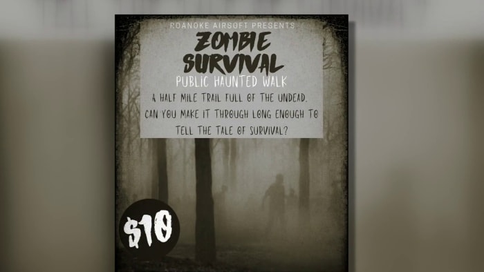 Celebrate Halloween at a Zombie Survival Haunted Trail