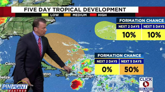 Tropics Watch: Development possible near Florida