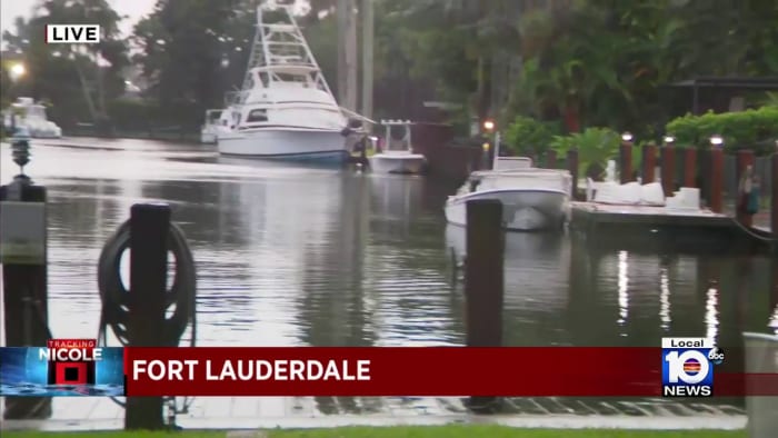 Rising water levels in canals threaten Lauderdale Isles residents