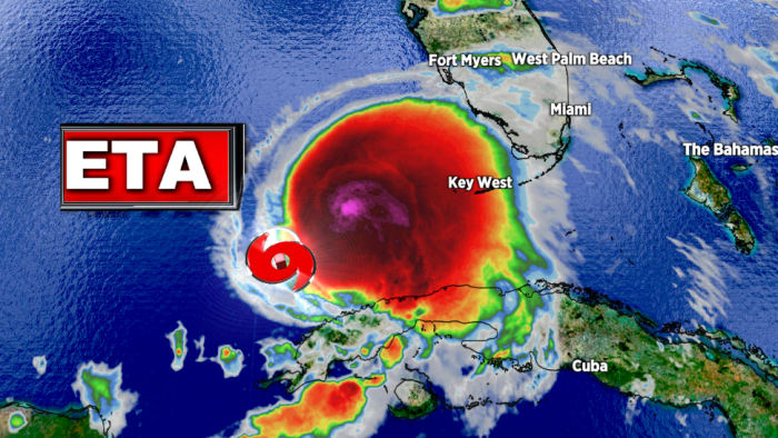 TRACK, MODELS, RADAR: Tropical Storm Eta shifts east, Central Florida ...