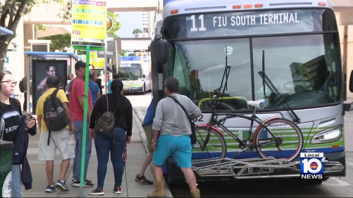 Miami-Dade County offers up free bus rides starting on Monday