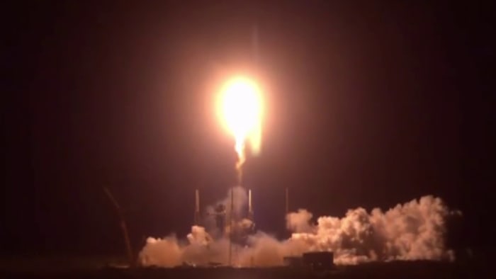 rocket launch tonight
