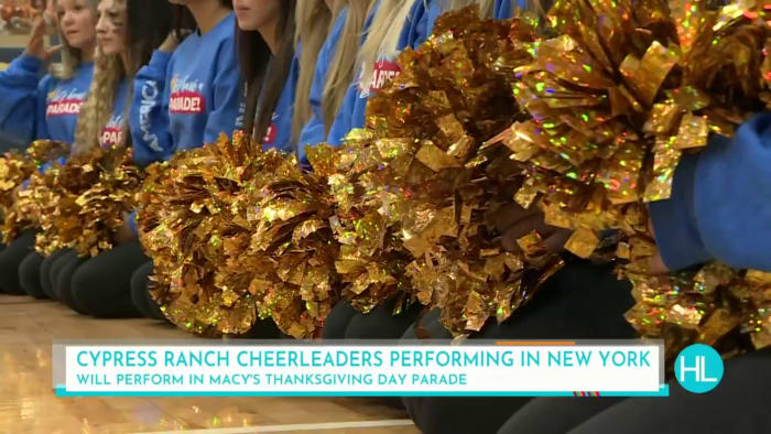 Cypress Ranch HS Cheerleaders are headed to the Big Apple!