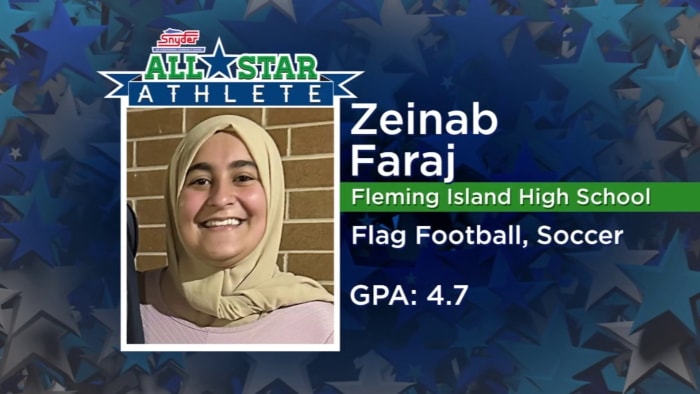All-Star Athlete: Zeinab Faraj of Fleming Island High School