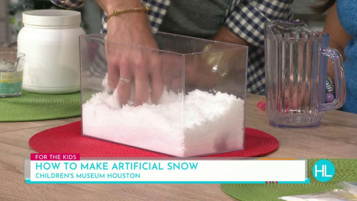 Artificial snow at home, PLUS a Cyber Monday deal from the Children’s ...